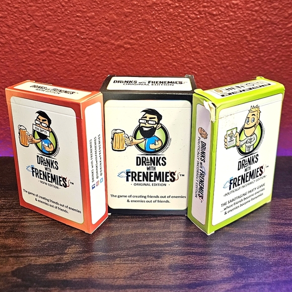 Be Game | Games | 3for Drinks With Frenemies Card Game Bundle ...